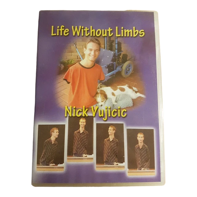 LIFE WITHOUT LIMBS DVD Nick Vujicic 2004 £8.08 - PicClick UK
