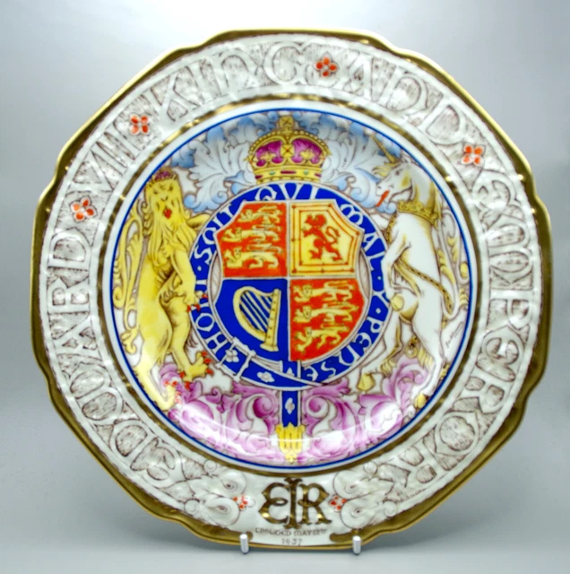 PARAGON CHINA EDWARD VIII Coronation Plate C1938 £9.99 - PicClick UK