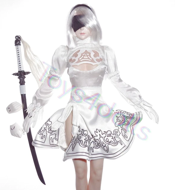 1/6 SUPER DUCK & TF TOYS NIER AUTOMATA YohRa 2B SEXY ROBOT COSPLAY KIT ...