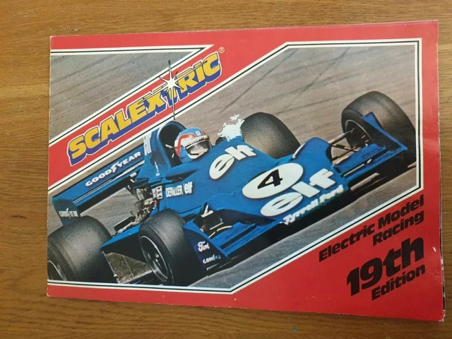 SCALEXTRIC ELECTRIC MODEL Racing booklet catalogue 19th edition 1978 £3 ...