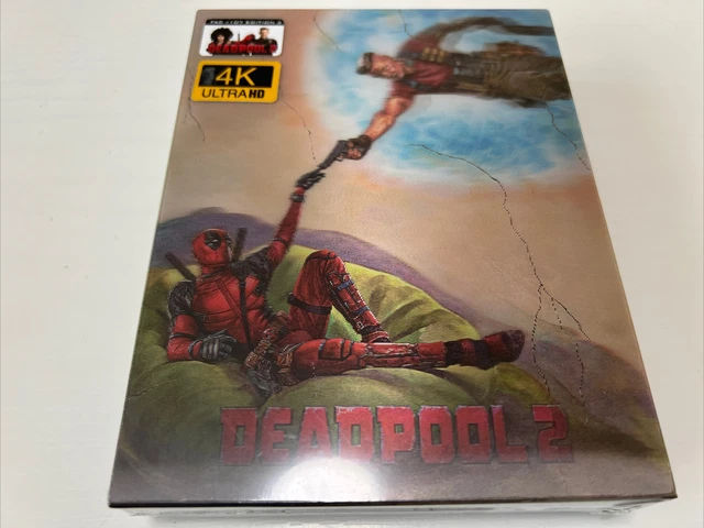 DEADPOOL 2 LENTICULAR 4K UHD Blu-ray SteelBook Filmarena FAC Exclusive ...