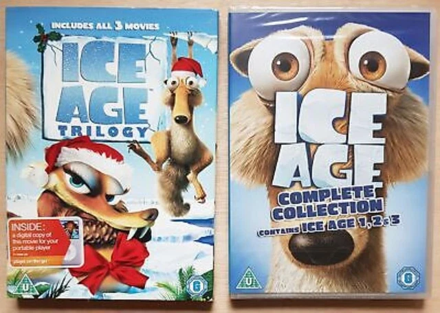 ICE AGE TRILOGY DVD (2009) Chris Wedge FREE SHIPPING £2.40 - PicClick UK