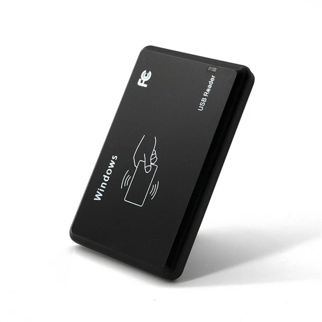 125KHZ/13.56MHZ RFID READER USB Access Control Reader For Win 7/10 ...