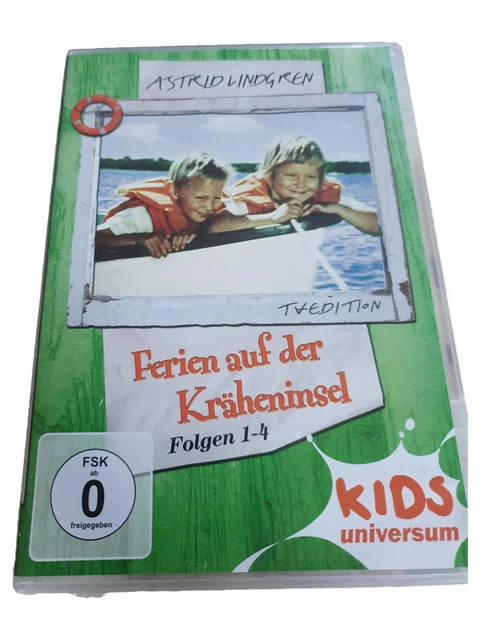 ASTRID LINDGREN FERIEN auf Kräheninsel DVD Kinder Serie FSK 0 Folgen 1 ...