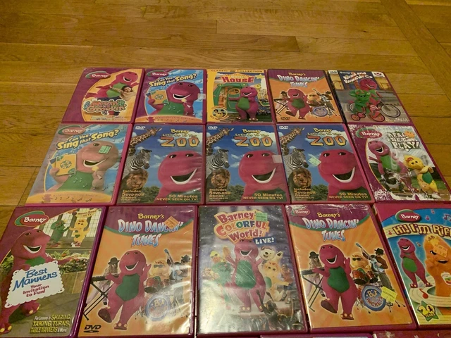 BARNEY DVD LOT Collection Kids Television Movie $90.27 - PicClick CA