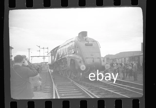 ORIGINAL 35MM NEGATIVE OF LNER A4 STEAM LOCO 60007 1960s £3.99 ...