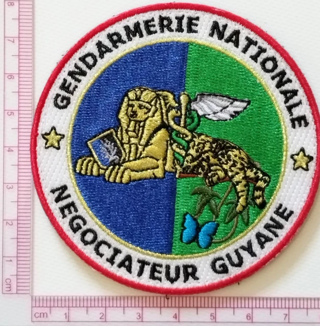 ECUSSON POLICE GENDARMERIE Patch Badge Guyane 973 Negotiateur ...