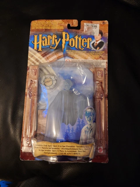 HARRY POTTER & Philosophers Stone Invisibility Cloak Harry figure ...