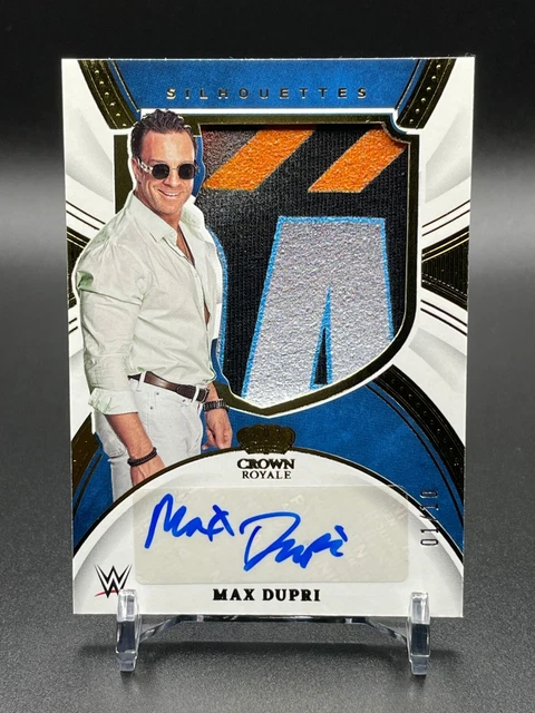 2022 WWE CHRONICLES MAX DUPRI * LA KNIGHT * Crown Royale Silhouettes ...