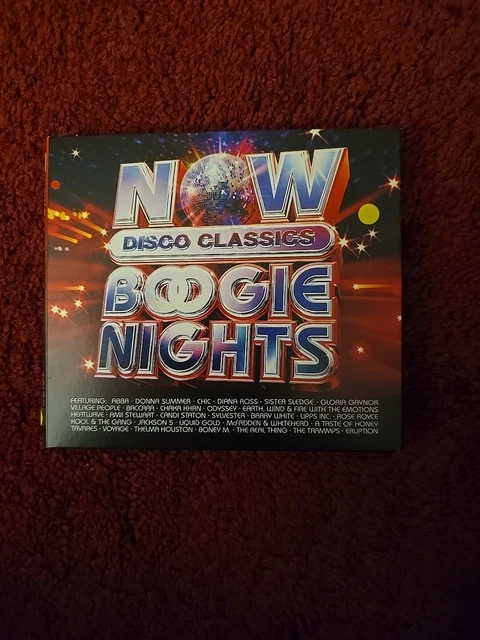 NOW: BOOGIE NIGHTS Disco Classics by Various Artists (4CD, 2021 ...