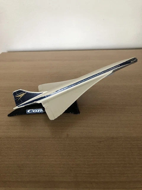 VINTAGE CORGI DIECAST Concorde Aircraft Model .Sells As Seen.Missing ...