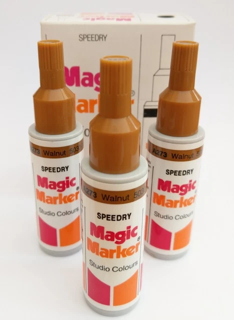 MAGIC MARKER A273 Walnut - Speedry Royal Sovereign - Copic Sharpie ...