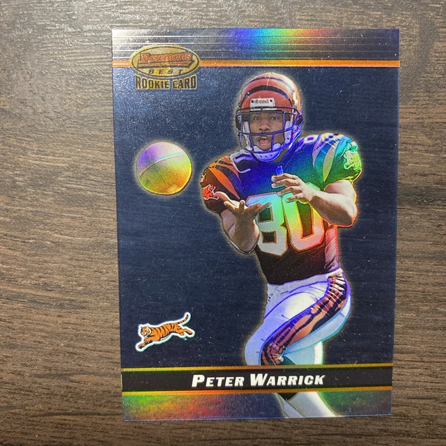 2000 RECRUE EN acétate Bowman’s Best Peter Warrick / 250 FSU Bengals ...