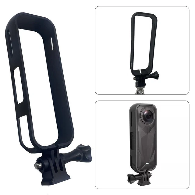 FOR INSTA 360 X5 Plastic Frame Cage with Adapter Mount & Screw Shell ...