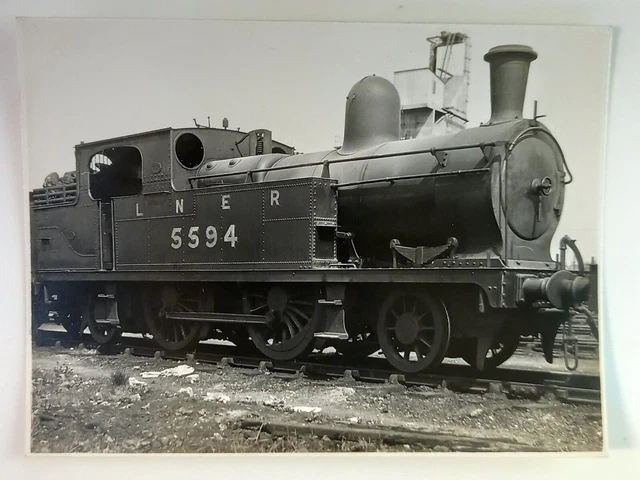 LNER 5594 F1 @ Neasden 12/5/1934 Original Railway Loco Photograph £3.99 ...