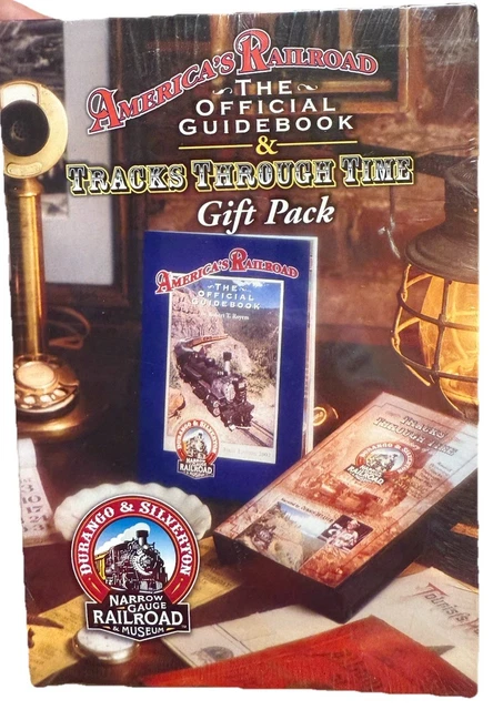 AMERICAS RAILROAD THE Official Guidebook and Tracks Through Time Gift ...