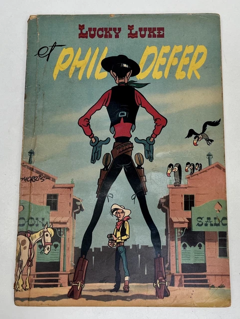 LUCKY LUKE ET Phil Defer (n°8) - EO Dupuis 1956 - Etat Correct EUR 238 ...