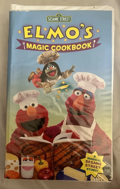 SESAME STREET - Elmos Magic Cookbook (VHS, 2001) Clamshell £8.20 ...