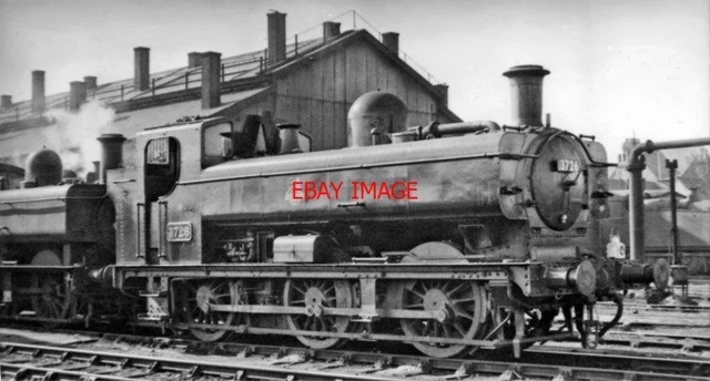 PHOTO GWR 8750 Class 3726 1951 At Cardiff Cathays Loco Depot £1.90 ...