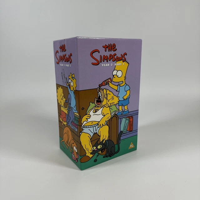 THE SIMPSONS YEAR 2 - Part 1 - Episodes 1-11 (Animated) (Box Set) (VHS ...
