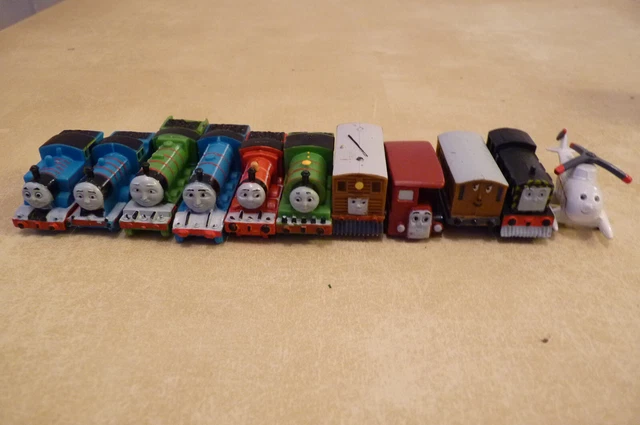 THOMAS THE TANK ENGINE small figures CAKE TOPPERS 11 piece BUNDLE. P+P ...