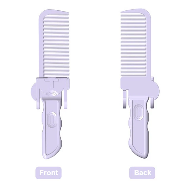 PROFESSIONAL BARBER CUTTING Comb Salon Styling Balancing Comb Heat ...