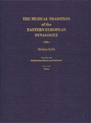 SHOLOM KALIB MUSICAL Tradition of the Eastern European Sy (Hardback ...