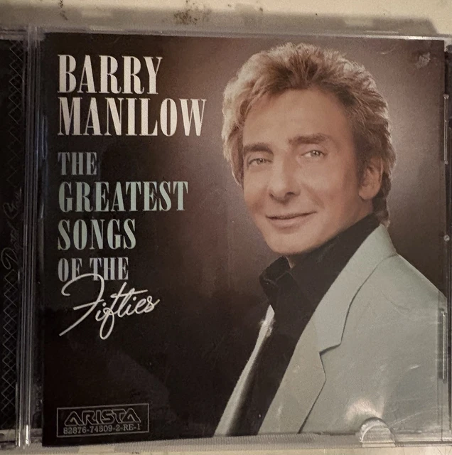 GREATEST SONGS OF the 50s by Barry Manilow (CD/DVD 2006) Dual Disc. No ...