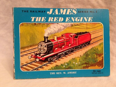 REV W AWDRY - James the Red Engine - 1969 Kaye & Ward - First Paperback ...