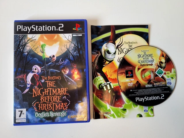 TIM BURTON'S THE Nightmare Before Christmas Oogie's Revenge PS2 PAL ...
