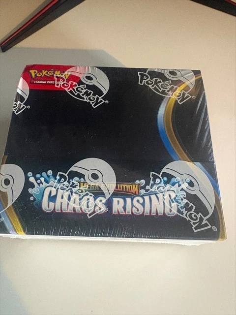 POKÉMON TCG: MEGA Evolution-Chaos Rising Booster Display Box (36 Packs ...