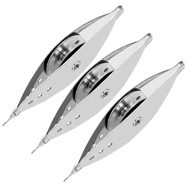 3PCS SILVER METAL Tatting- Kit for Beginners with Bobbin Supplies,9771 ...