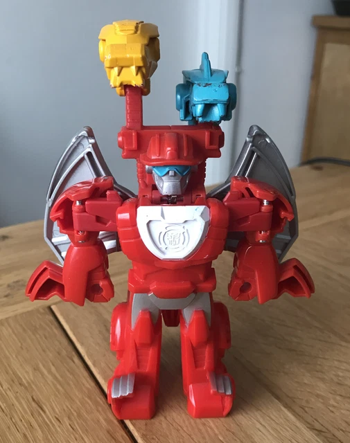 RARE PLAYSKOOL HEROES Transformers Rescue Bots Heatwave the Fire-Bot to ...