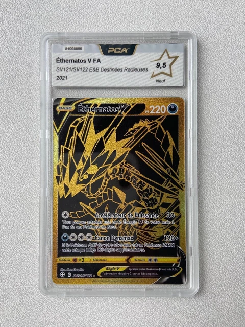 CARTE POKEMON PCA 9,5 Ethernatos V FA Gold Sv121/122 Destinée Radieuse Ultra... EUR 1,00 ...