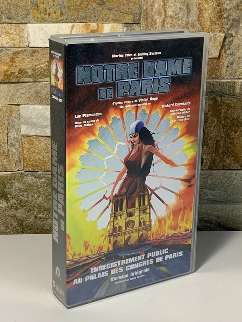 NOTRE DAME DE Paris VHS 1999 French Musical Live Palais des Congres ...