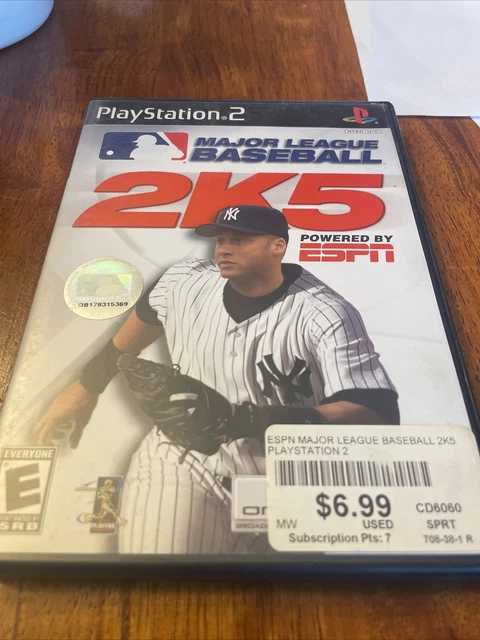 MAJOR LEAGUE BASEBALL 2K5 (Sony PlayStation 2/PS2, 2005) COMPLET ! EUR ...
