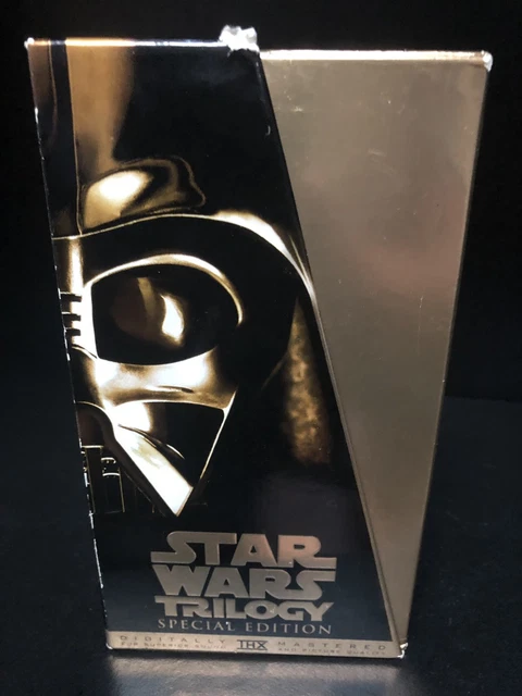 STAR WARS TRILOGY VHS boxed set 3 VHS video tapes EUR 7,30 - PicClick FR