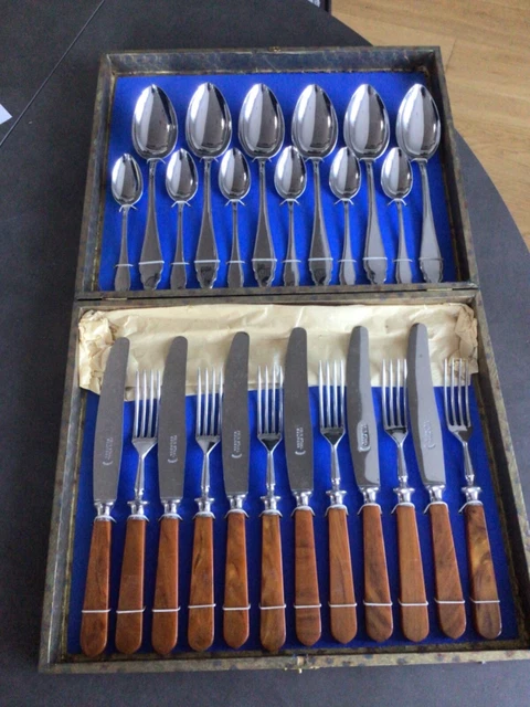 24 - TEILIGES Besteckset, Feinstahl, Solingen neu in der ...