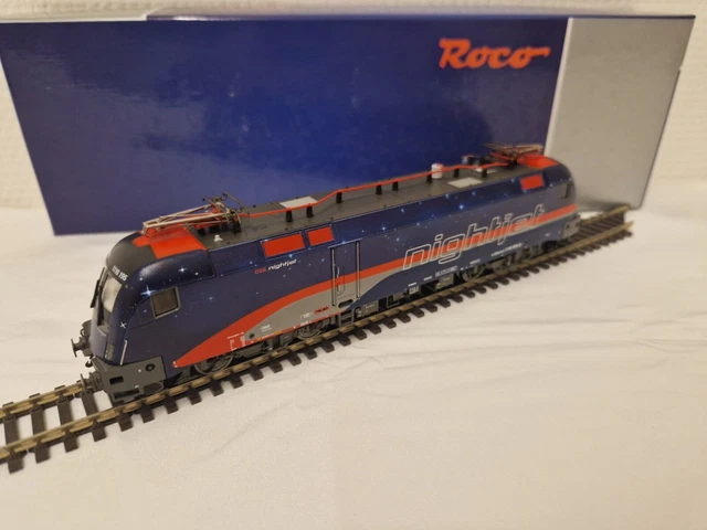 ROCO HO 73242 OBB: Taurus 1116 195 ÖBB NightJet Digital Sound DC ...