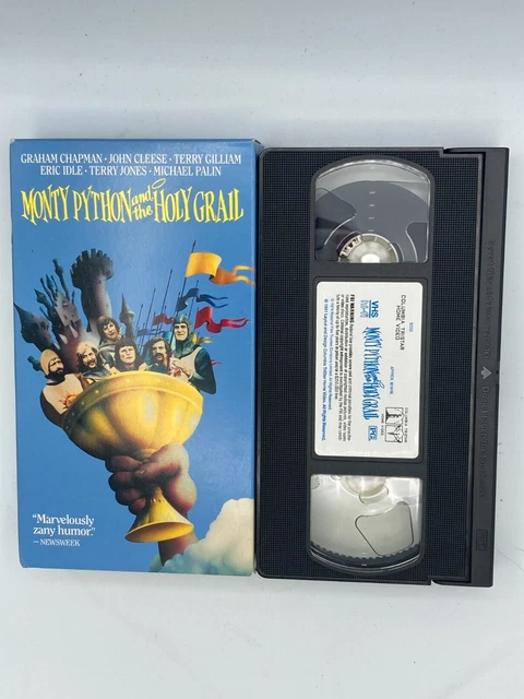 MONTY PYTHON AND the Holy Grail (1974), VHS Movie, Columbia Home (1991 ...