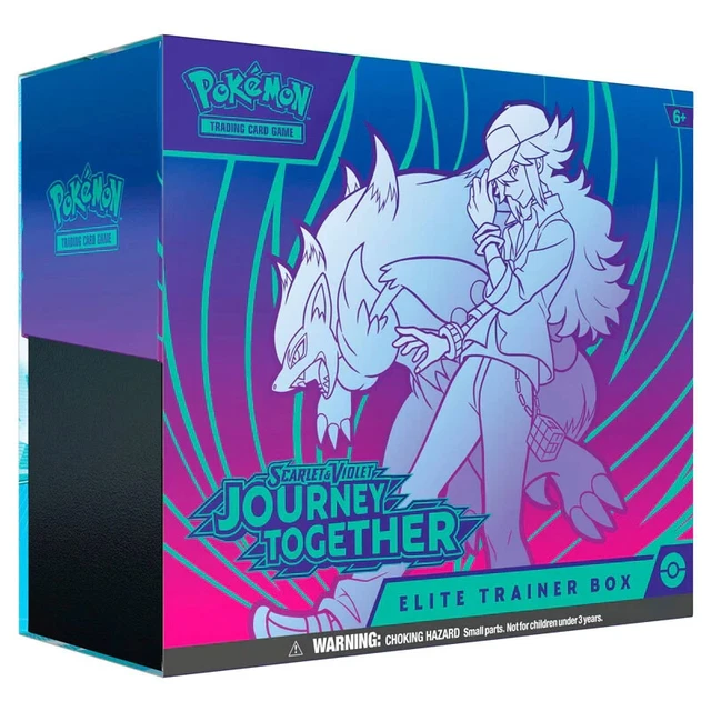 *DAMAGED* POKÉMON TCG Journey Together Elite Trainer Box ETB BRAND NEW ...