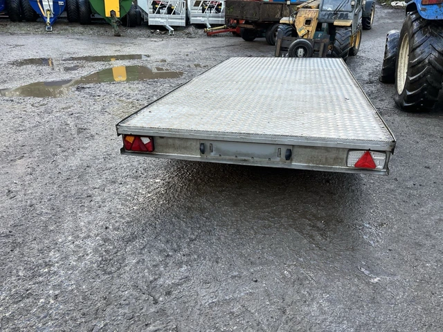 GRAHAM EDWARDS 14FT Flat Trailer. Ifor Williams Tractor Loader ...