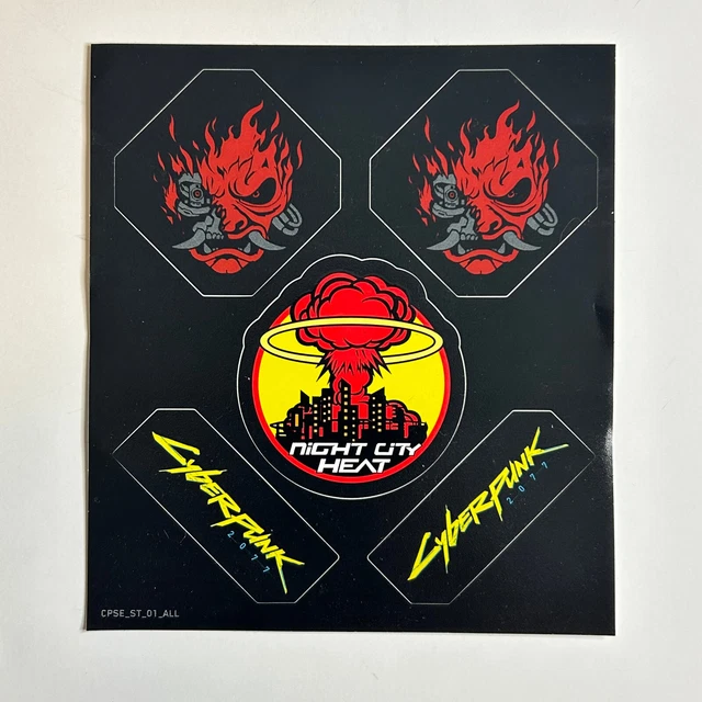 CYBERPUNK 2077 WORLD Compendium Night City Map 3x Postcards 5x Stickers NO GAME £5.79 - PicClick UK