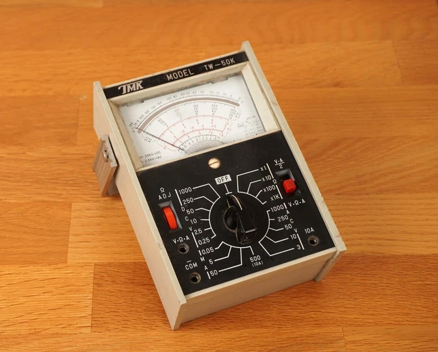 TMK CLASSIC MODEL TW-50K Analog Multimeter with 10A £30.00 - PicClick UK