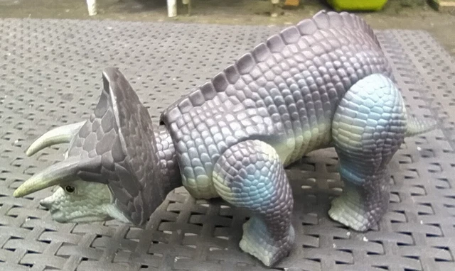 DINO RIDERS TYCO ideal Rulons Triceratops dinoriders vintage valorians ...