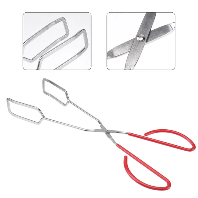 CAMPFIRE TONG FIREWOOD Tongs Claw Metal Scissor Tong Garbage Pick Stick ...