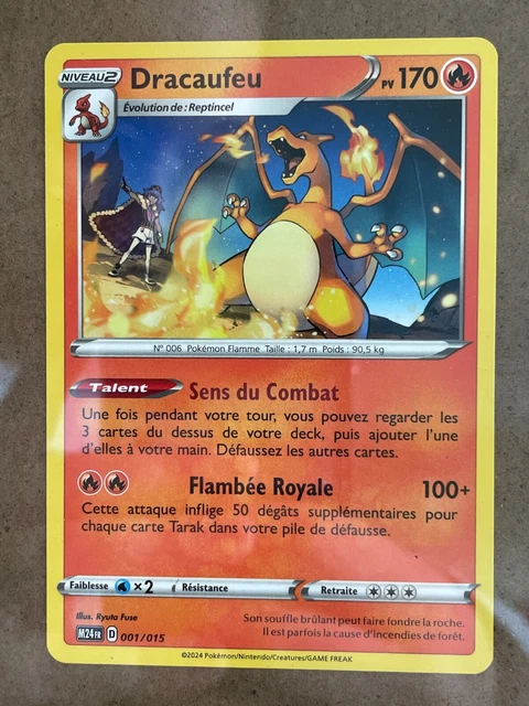 CARTE POKÉMON DRACAUFEU - M24 FR - 001/015 - Rare - Neuve EUR 450,00 ...