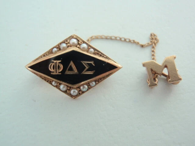USA FRATERNITY PIN Phi Delta Sigma. Made In Gold. Mu Chapter. 449 $189. ...