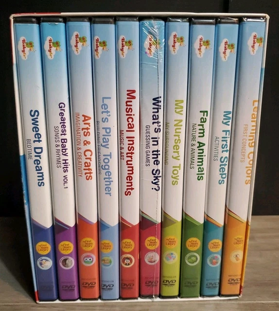 BABY TV DVD Box Set Collection 10 DVDs FOX My First Years Library 2012 ...