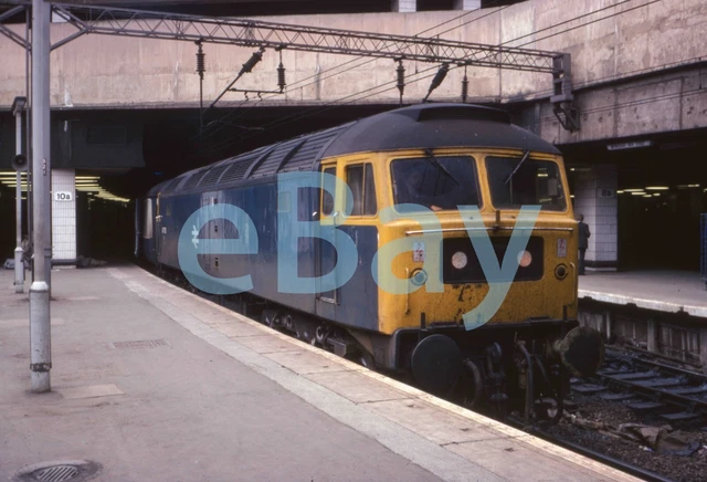 35MM RAILWAY SLIDE of Class 47 47185 @ Birmingham New Street Copyright ...